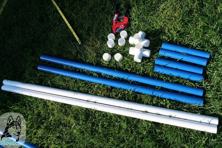 DIY: Build Your Own Agility Jumps for Backyard Fun | Gone to the Snow Dogs